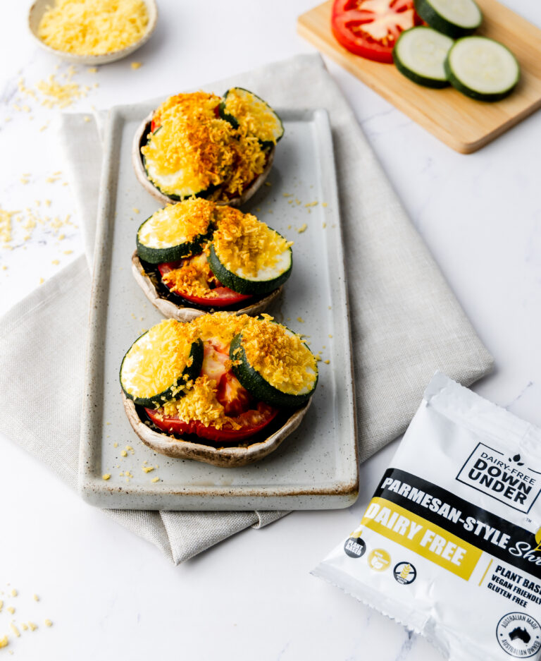 Parmesan Mushroom Stacks | DFDU