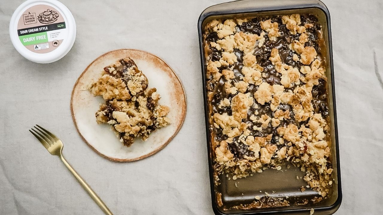 Cranberry Crumble | Apple Crumbles | Dairy Free Down Under