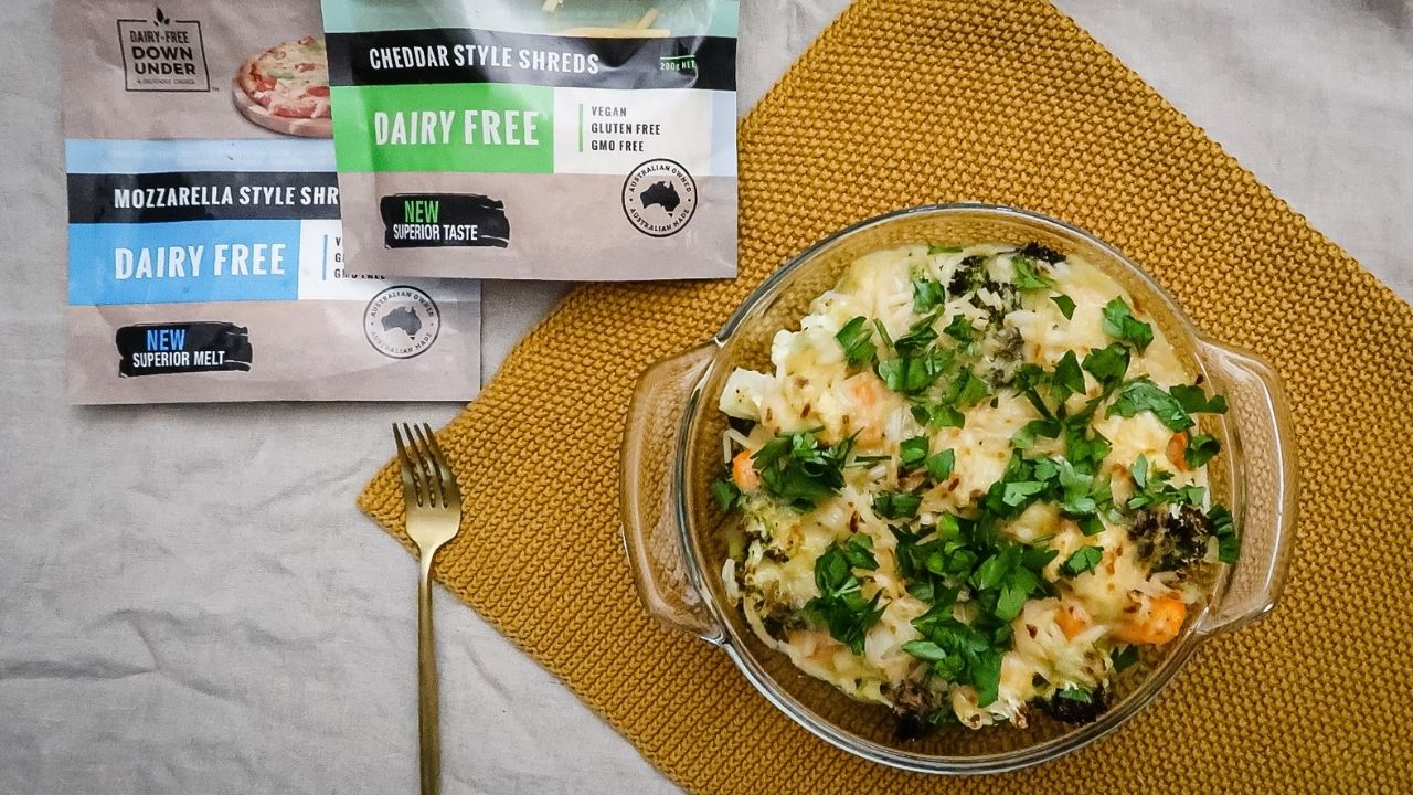 Ch-easy Vegetable Bake - Dairy Free Down Under